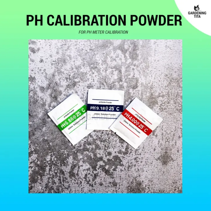 (3 pcs ) pH Calibration Powder /pH Buffer Powder - For Calibrating pH ...