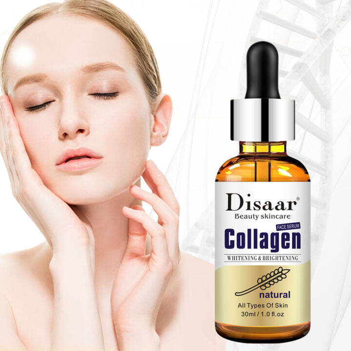 DISSAR Natural Collagen Beauty Serum & Cream Facial Whitening ...