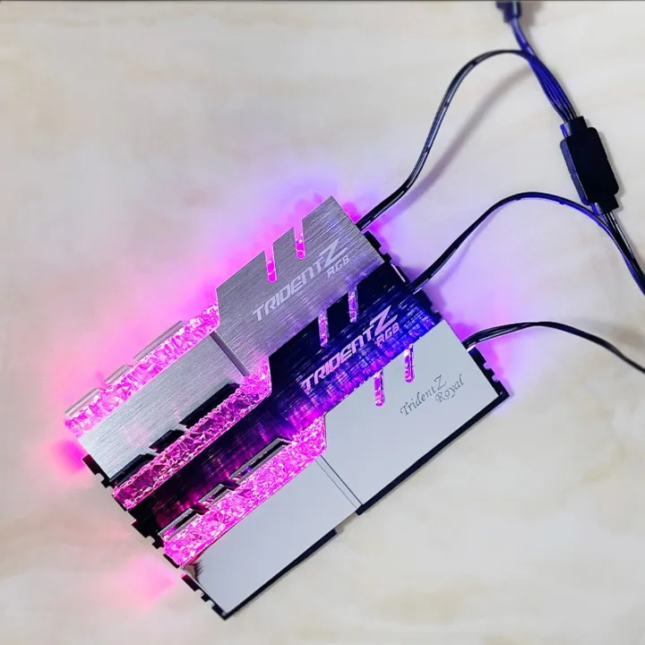 Memory Universal Vest RGB Lighting Effect Light Guide Strip For DDR3 ...