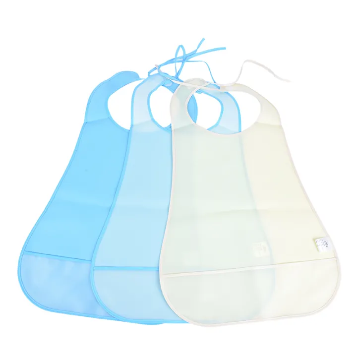 Sissi Waterproof Adult Mealtime Protector Large Adult Bib Durable ...