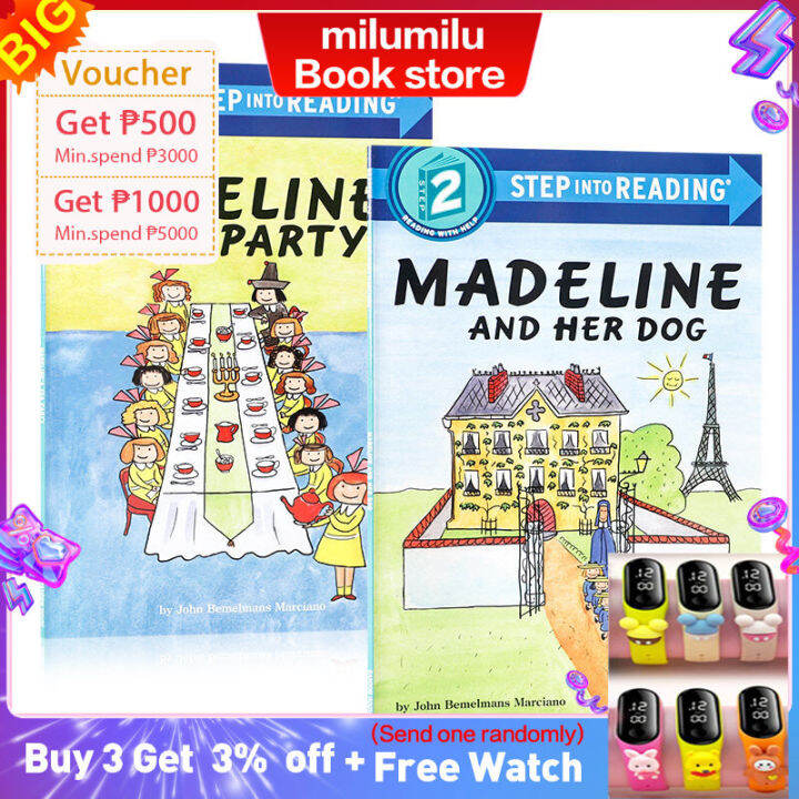 milumilu English Original Madeline Mein Series 2 This Madeline and Her Dog Children's English ...