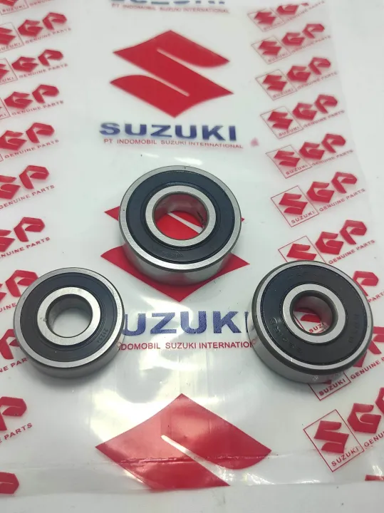 Bearing roda belakang dan gear set 6301 6201 6203 Satria Fu Fi original ...