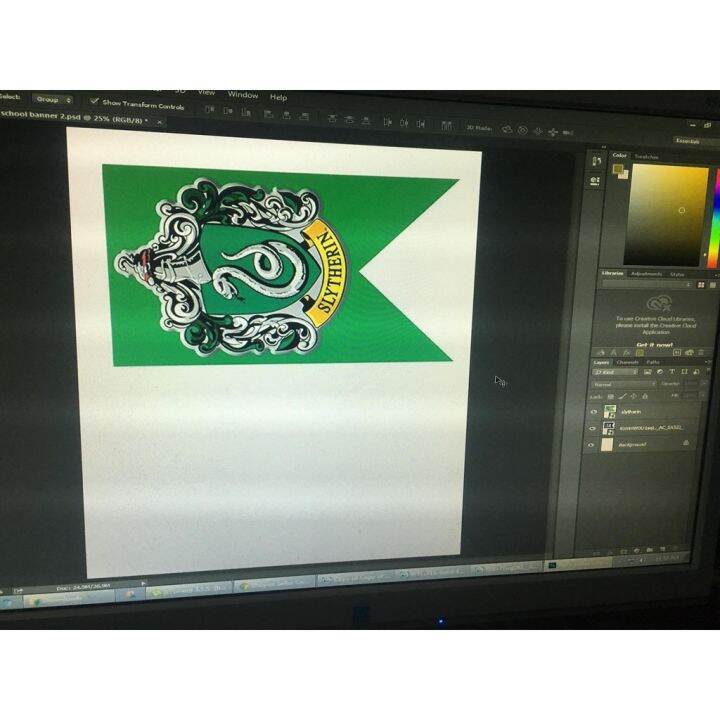 practical Harry Potter Hogwarts School House Banner Gryffindor ...