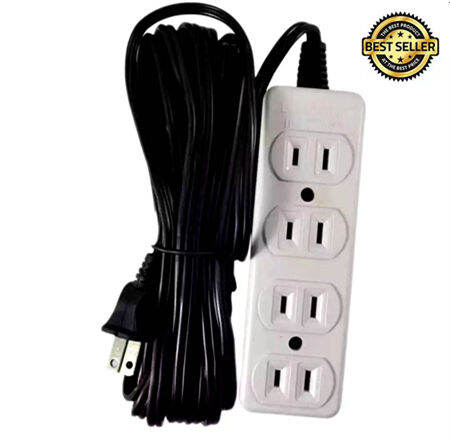 Moveable Extension Multi-function Converter/Extension Black/White Wire ...