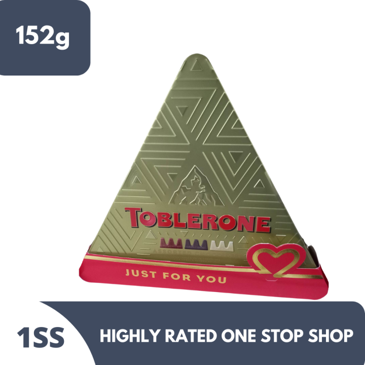Toblerone Assorted Chocolate in Tin Can 152g | Lazada PH