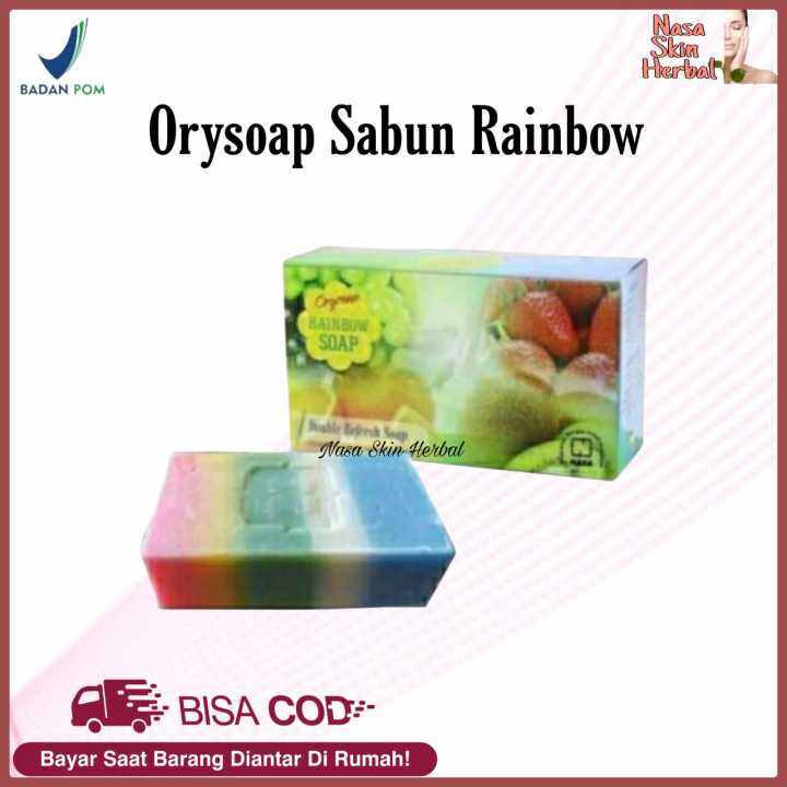 COD - Sabun Rainbow Nasa - Orysoap Rainbow Nasa - Sabun nasa - sabun ...
