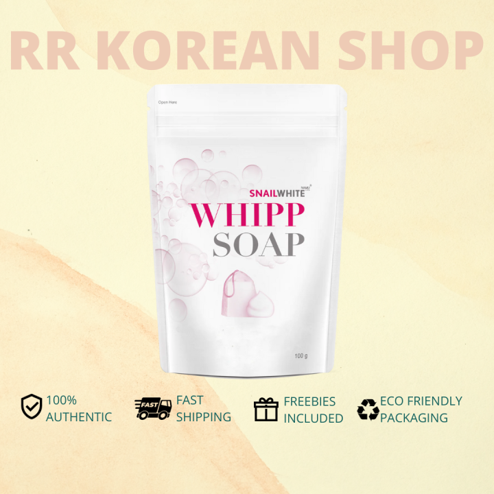 [AUTHENTIC] Snail White Facial Whipp Soap 100g | Lazada PH