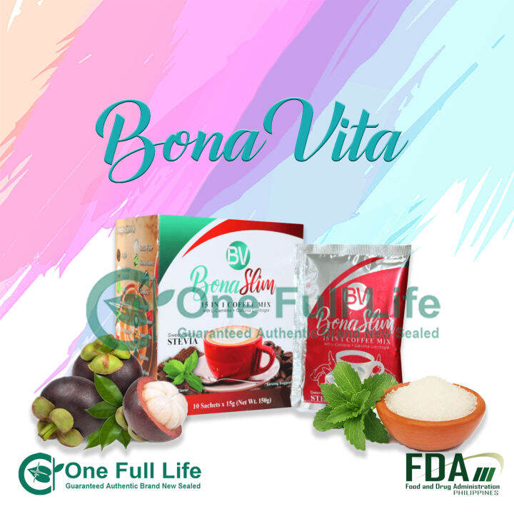 Bona Vita Bona Slim Slimming Coffee L-Carnitine and Garcinia Cambogia 1 ...