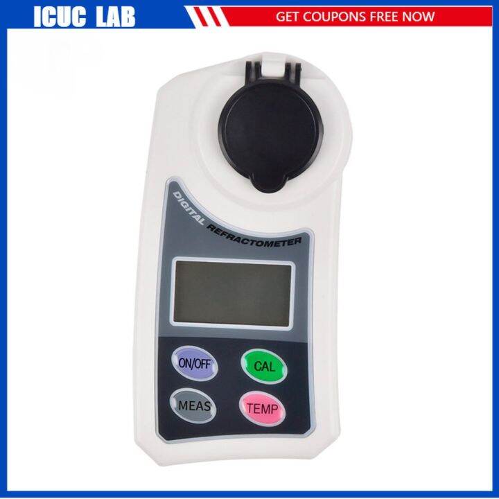 AMSZ-J Economical Digital Refractometer 0~55% Brix Meter For Fruits ...