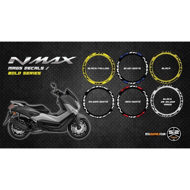 Yamaha Nmax v1 and 2020 - Mags Decals - Bold Series | Lazada PH