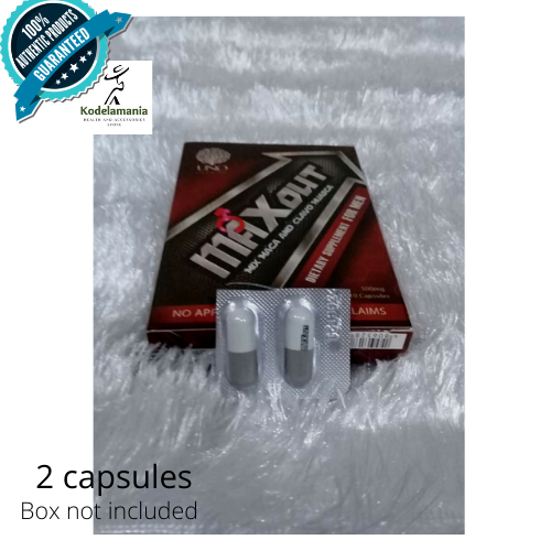 MaXout 2 capsules Men Women Energy | Lazada PH