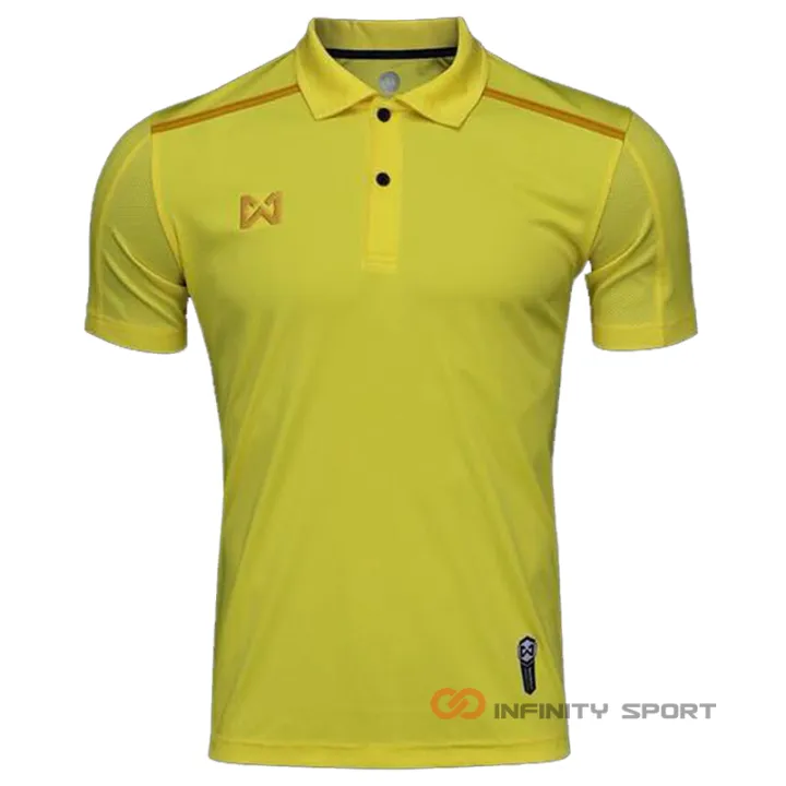Warrix โปโล warrix รุ่น 3321 สีเหลือง YN | Lazada.co.th