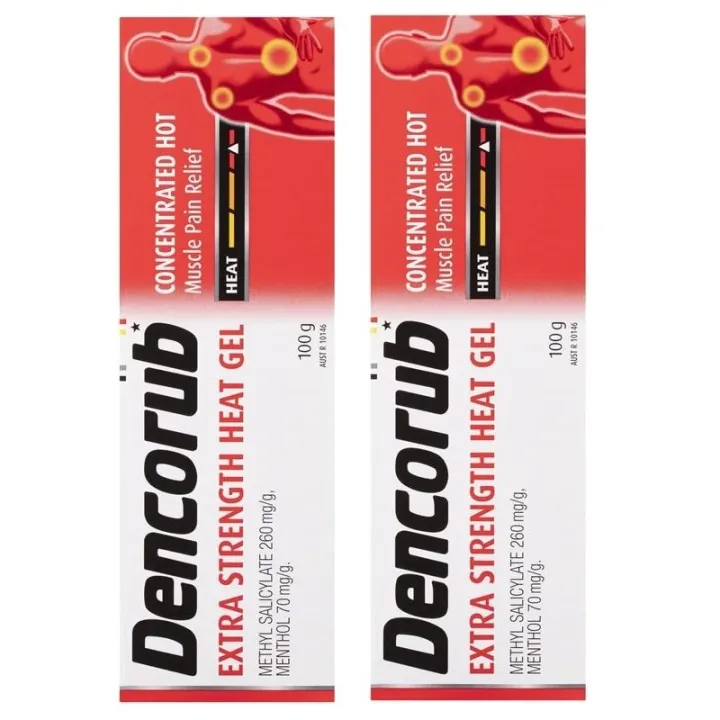 ใหม่ออสเตรเลีย Dencorub Strength Heat Arthritis Cream Arthritis ...