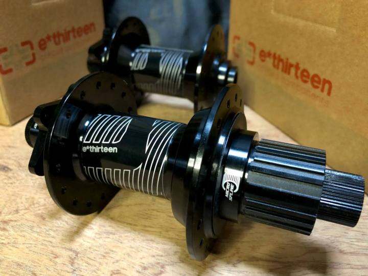 E*Thirteen SL Front / Rear Black 6 Bolt 32H Boost Microspline 12spd ...