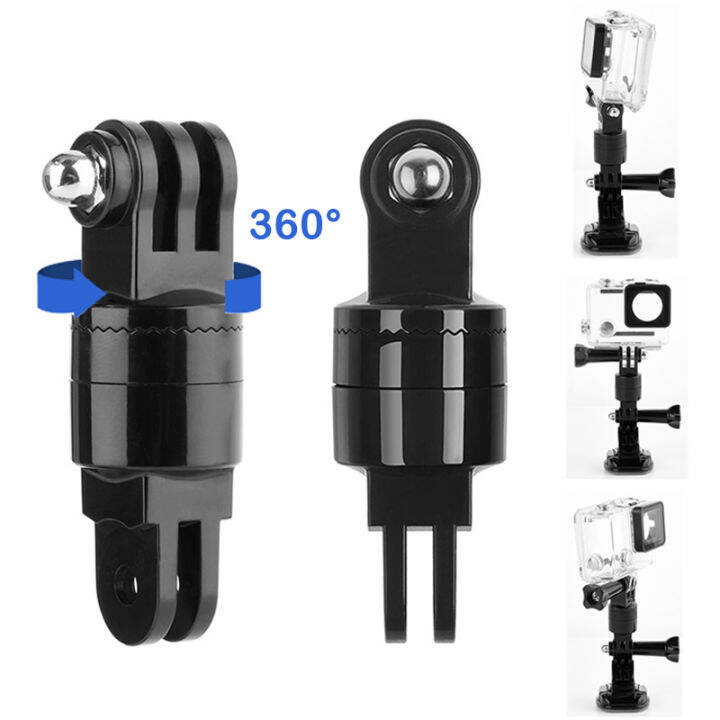Gopro Swivel Tripod Mount Adapter Holder 360 Rotating Head Arm Bracket ...