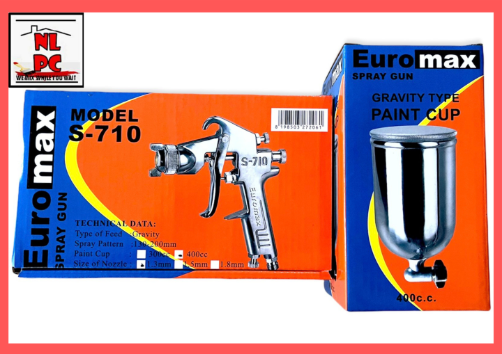 EUROMAX S-710 Spray Gun | Lazada PH