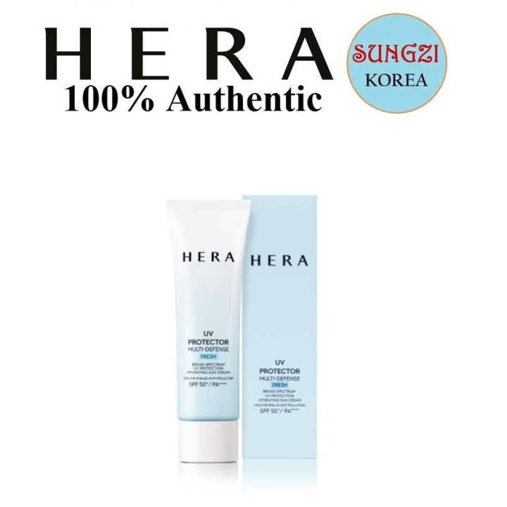HERA UV Protector Multi-Defense Fresh Hydrating Sun Cream 40ml SPF50+ PA++++ (2026) Korean ...