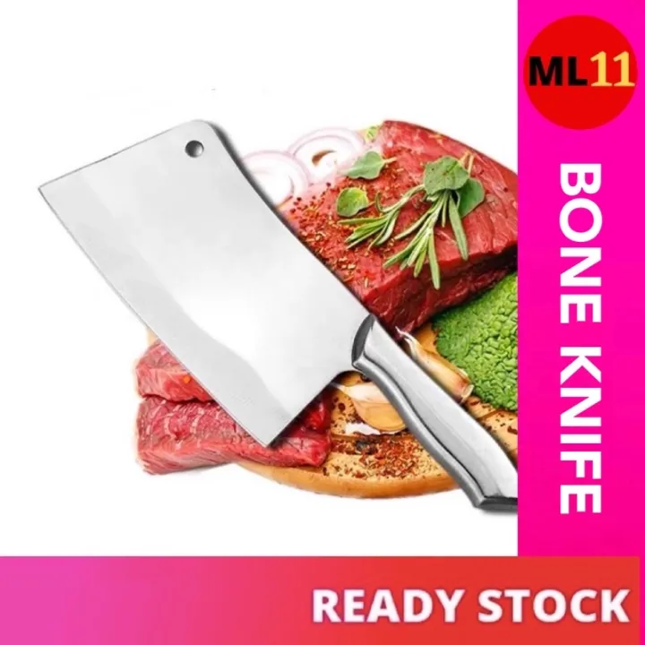Stainless Steel Bone Chopping Knife / Bone Chopper Knife / Bone Cutting ...