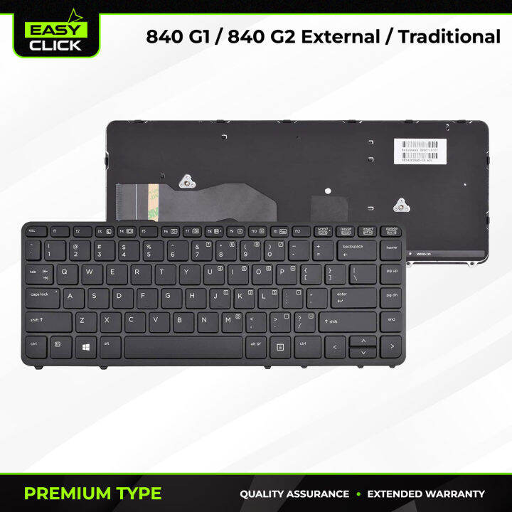 HP Laptop Keyboard 840 G1, 840 G2 Compatible with HP EliteBook 850 G1 ...