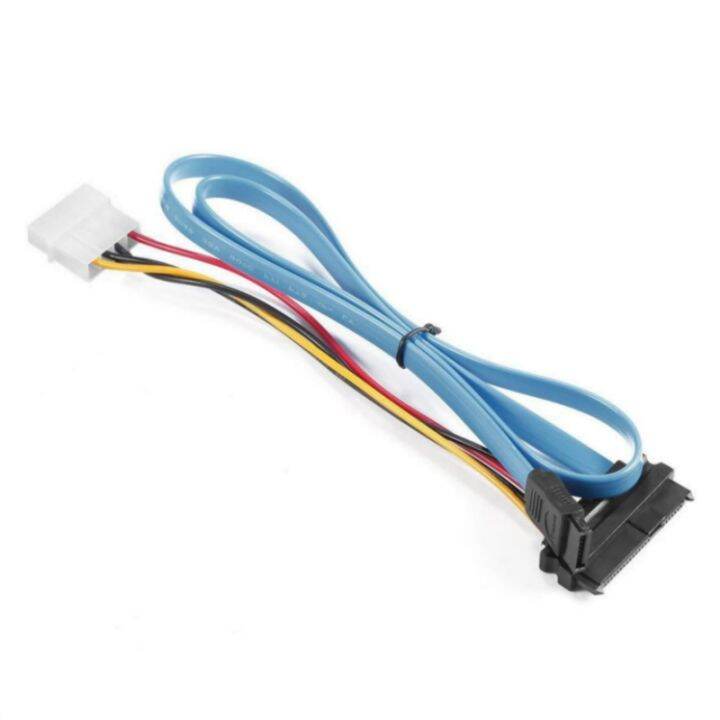 70cm SAS Sata Adapter 7 Pin SATA Serial ATA to SAS 29 Pin and 4 Pin ...