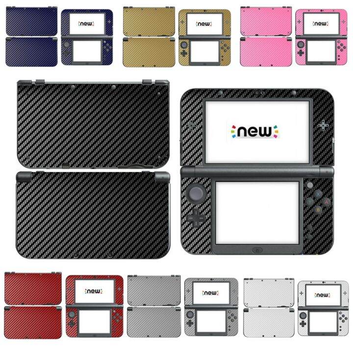 7 Colours Carbon Fiber Vinyl Skin Sticker Protector for Nintendo New ...