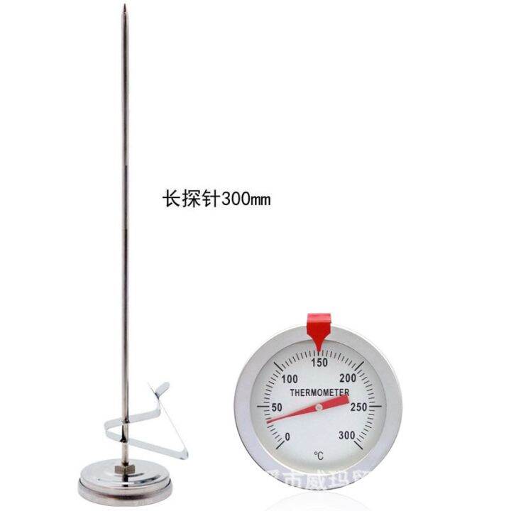 Termometer Mekanik Jarum Pengukur Suhu Makanan Dapur Analog Panjang ...