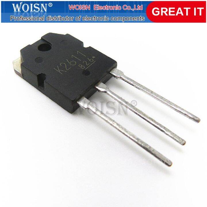 10PCS 2SK2611 TO-247 K2611 TO247 MOSFET N-Ch 900V 9A Rdson 1.4 Ohm Transistor ใหม่เดิมในสต็อก ...