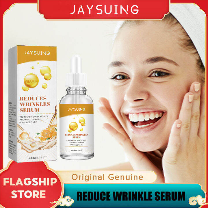 Jaysuing Reduces Wrinkles Serum Lifting Firming Fade Fine Lines Anti-Aging Essence Whitening ...