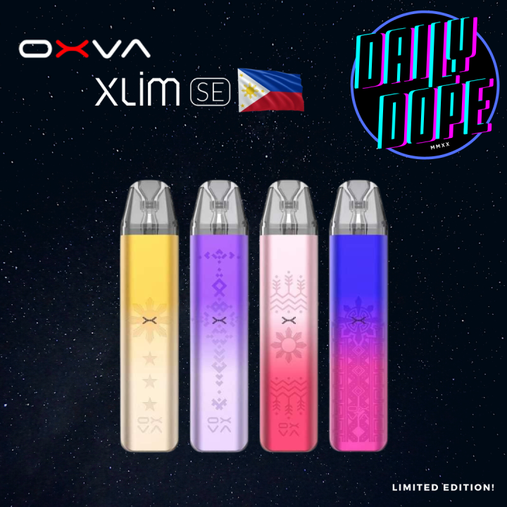 COD{Legit} Oxva Xlim SE PH Limited Edition 900mAh | Xlim SE PH Pod Kit ...