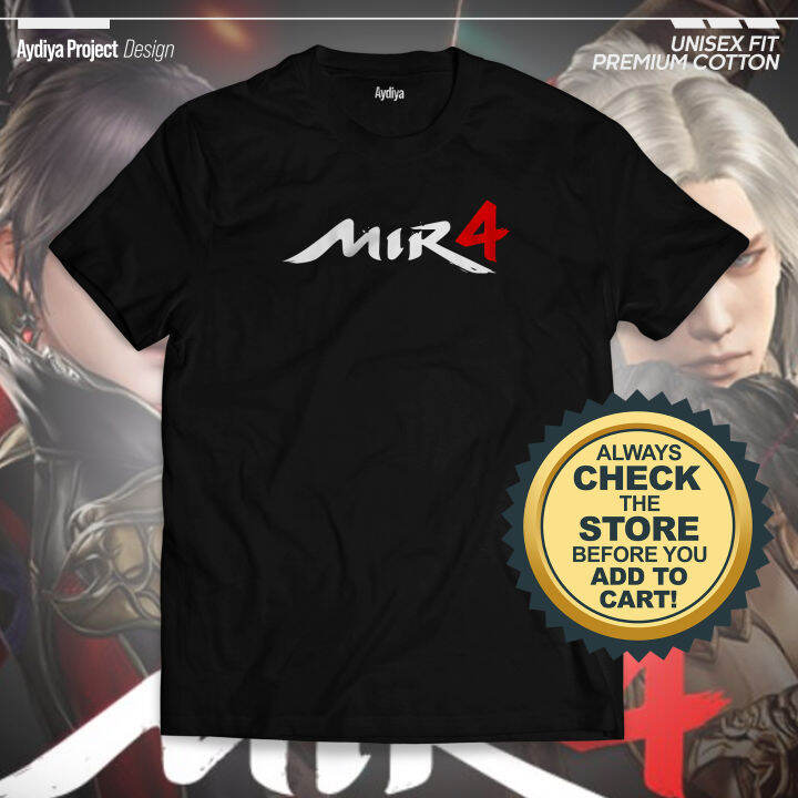 Mir4 Game Logo Shirt - GM - Aydiya Clothing | Lazada PH
