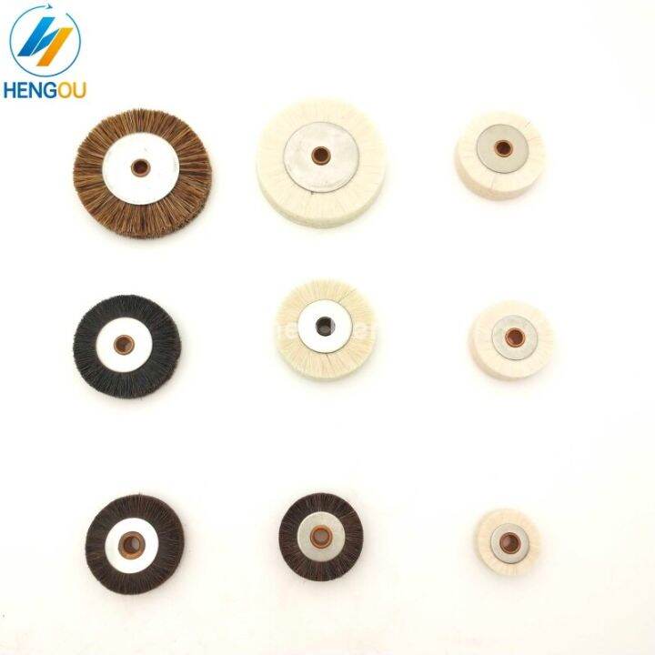10 Pieces Various Size Hard Brush Wheel, Soft Brush Wheel Hengoucn ...