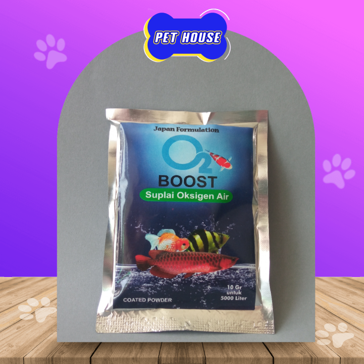 O2 BOOST 10GR - BUBUK OKSIGEN AQUARIUM - SERBUK BERLAPIS OKSIGEN UNTUK ...
