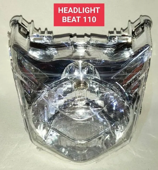 HONDA BEAT 110 Headlight Assy Clear lens Head Lights Assembly With Bulb ...