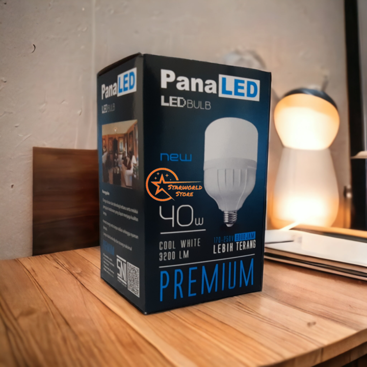 PANALED Premium Lampu Bohlam LED Bulb Capsule 40 Watt - Cahaya Putih | Lazada Indonesia