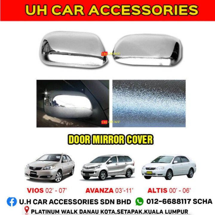 TOYOTA AVANZA ALTIS VIOS SIDE MIRROR COVER | Lazada