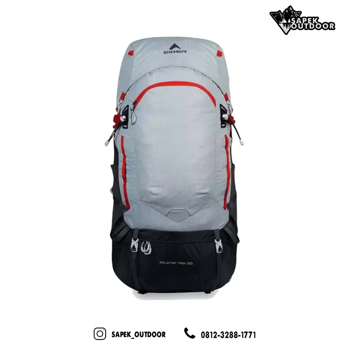 Tas Gunung Eiger Equator Trek 65 Liter | Lazada Indonesia