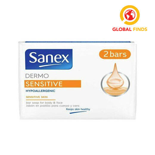 Sanex Dermo Sensitive Hypoallergenic Bar Soap 2'sx90g | Lazada PH
