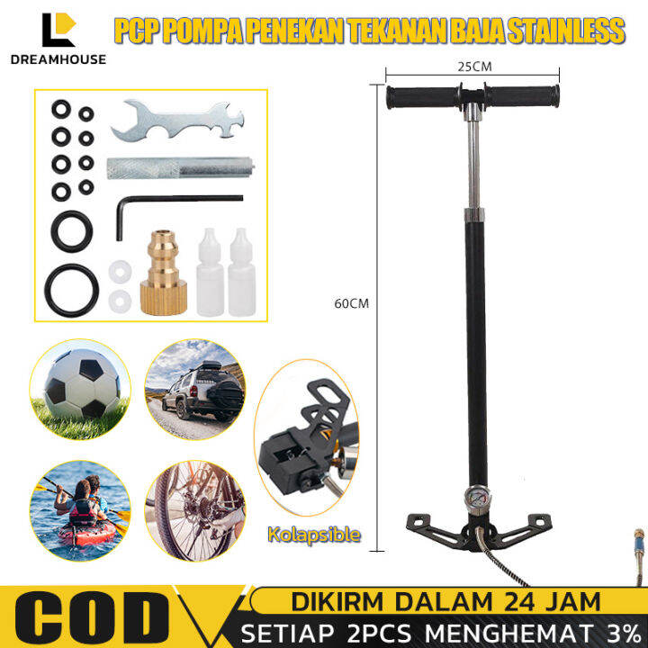 pompa pcp barracuda 4 stage stainles steel manometer 6000 psi/pompa pcp ...