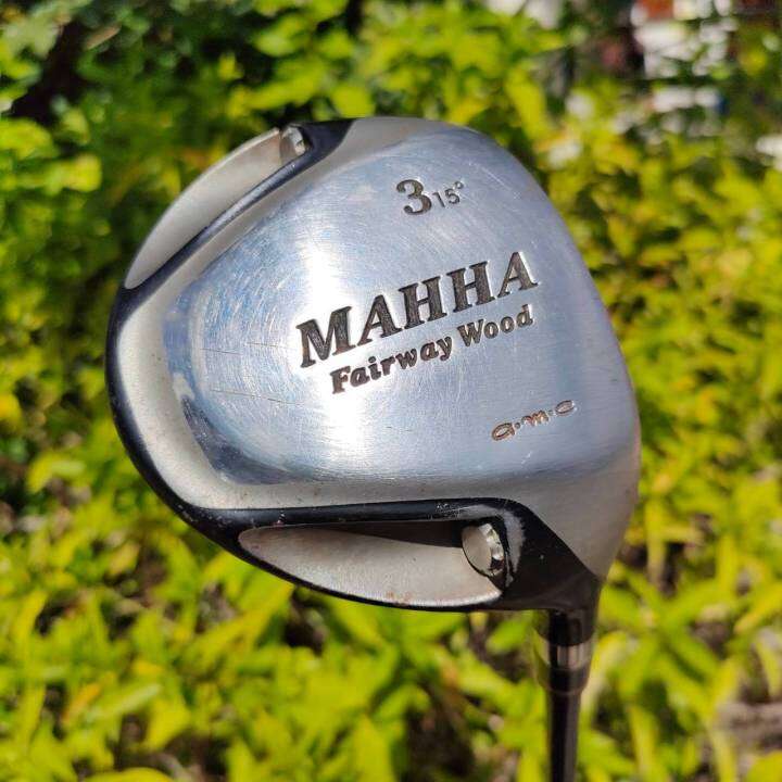 FW3 MAHHA A.M.C องศา 15 ก้าน MAHHA FLEX S หัวแบนๆ ฟีลลิ่งดีมาก มีหมุน ...