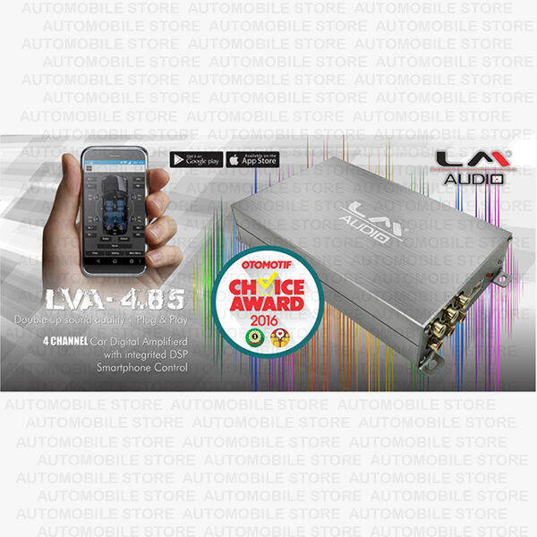 LM Audio LVA-4.85 DSP Prosesor Built In Power Amplifier Mobil Audio ...