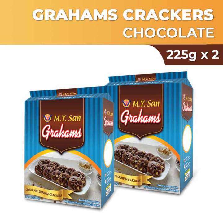 MY San Graham Chocolate Handy Pack 225g x2 | Lazada PH