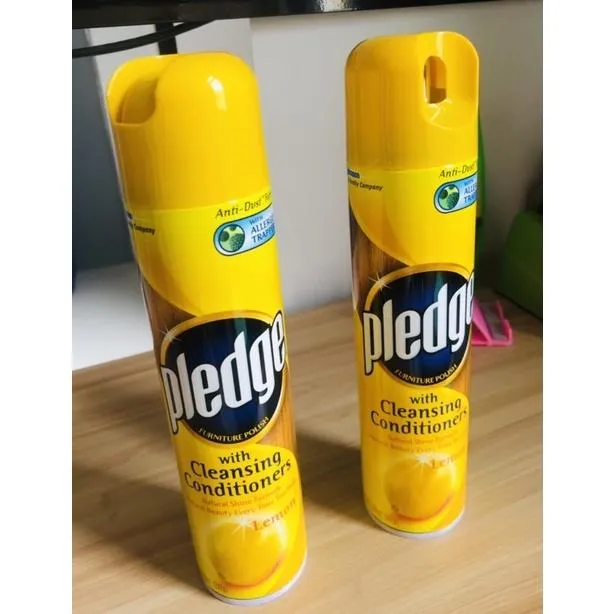 Pledge Furniture Polish with Cleansing Conditioners Lemon 330ml best ...