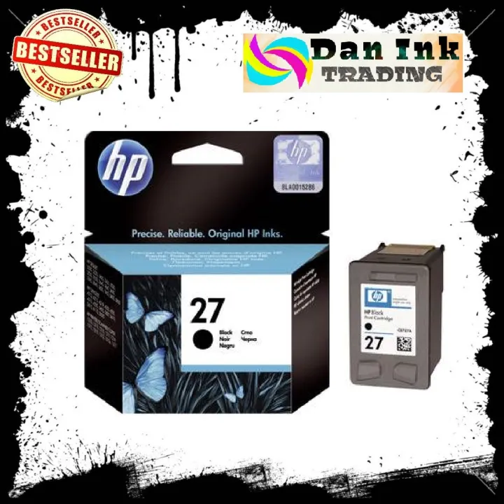 HP 27 Black Original Ink Cartridge C8727AN | Lazada PH