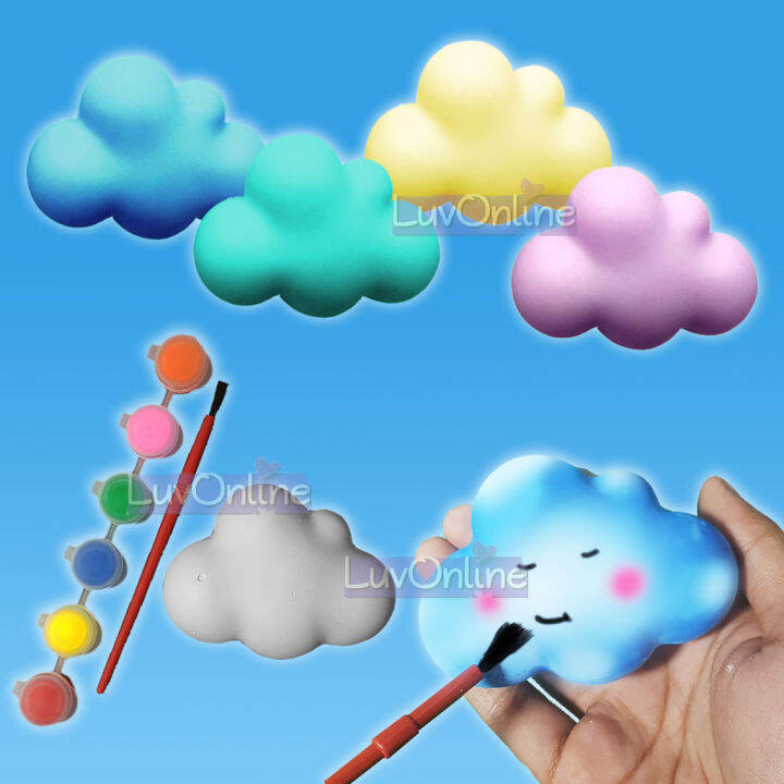 Cloud cute figure clouds kid cartoon kids painting set arts activity ...