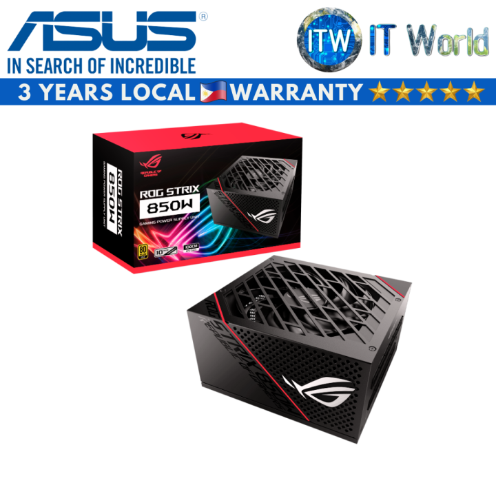 Itw | ASUS ROG Strix 850G 850W 80+ Gold Fully Modular Power Supply Unit ...