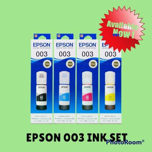 EPSON 003 INK ALL COLORS | Lazada PH