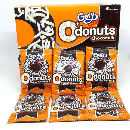 Gery O'Donuts (Biskuit Bentuk Donut) PACK isi 24 pcs | Lazada Indonesia