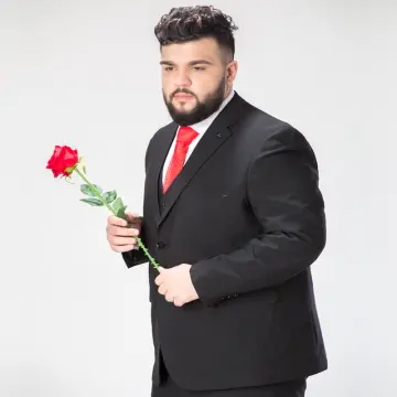 Chubby Man In A Tux