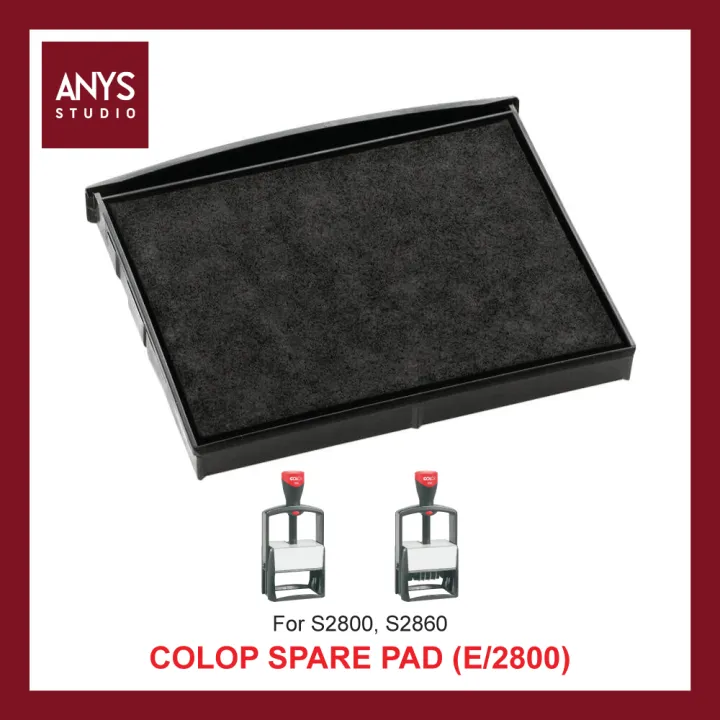 COLOP SPARE PAD E/2800 (FOR STAMP CODE S2800, S2860) | Lazada