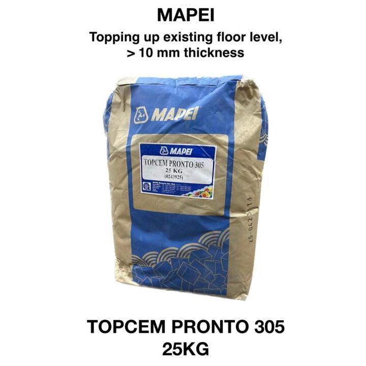 MAPEI TOPCEM PRONTO 305 25KG | Lazada
